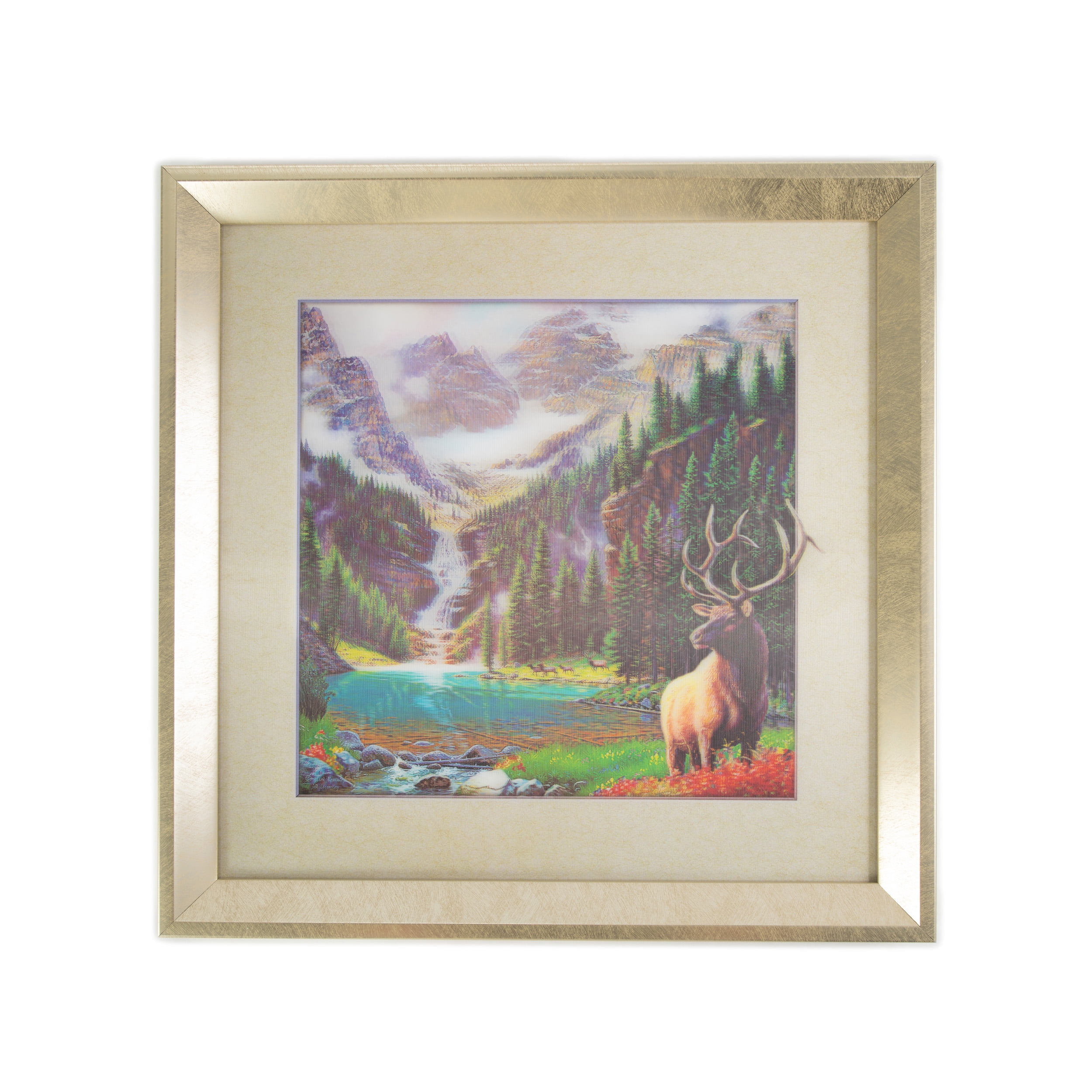 Rivers Edge Products Wall Hanging 5D Lenticular Artwork, Wall ...