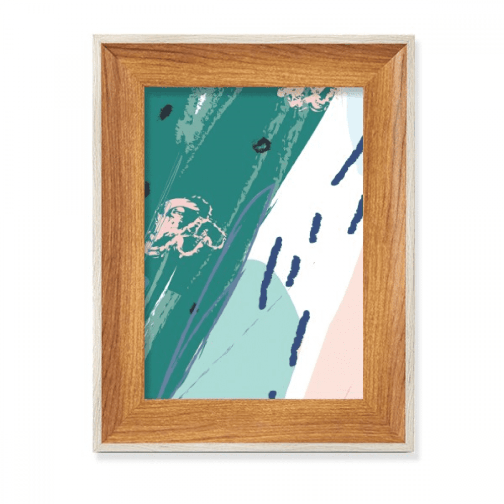 Rivers s Art Pattern Desktop Wooden Photo Frame Display Picture Art ...