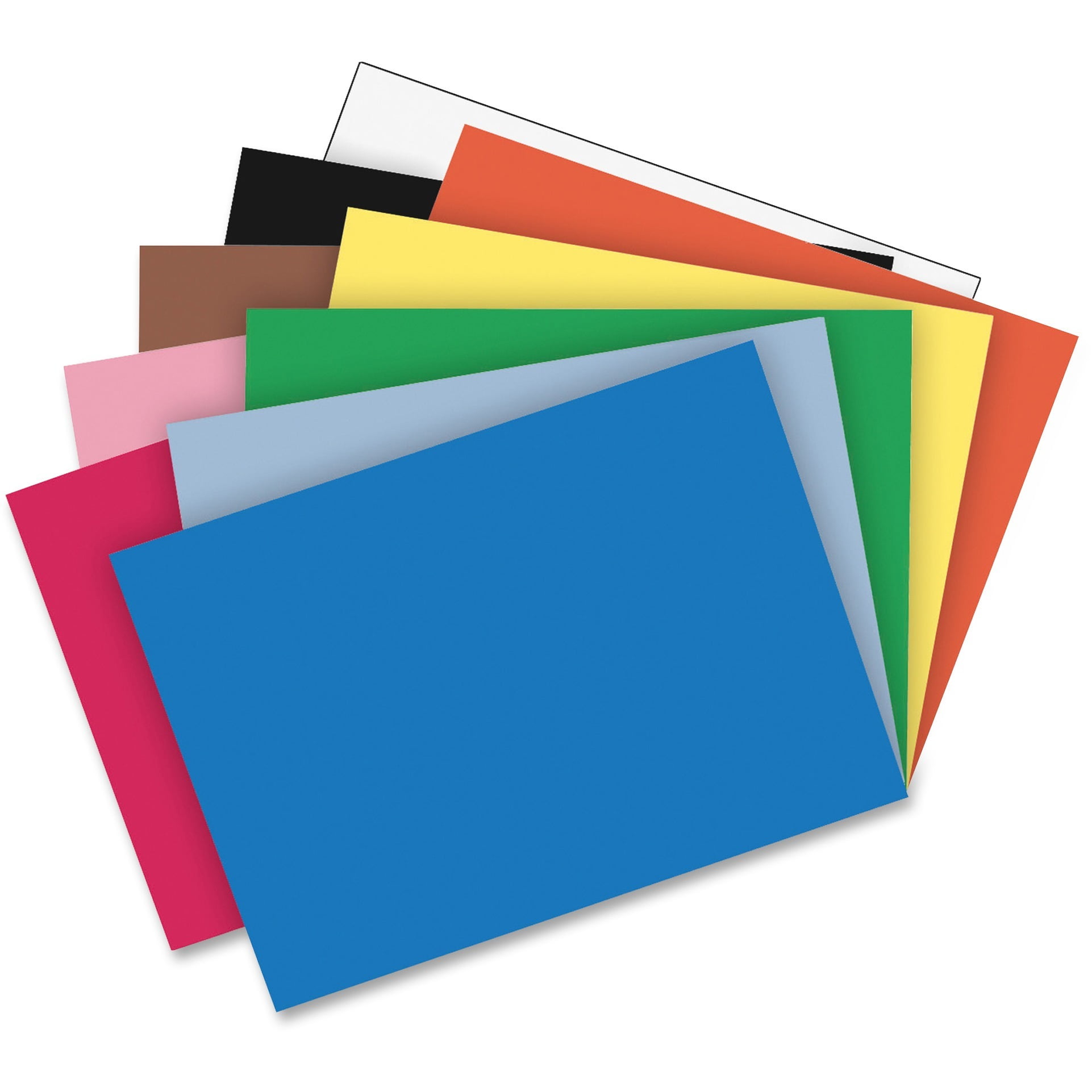 Riverside Construction Paper, Assorted, 50 / Pack (Quantity) - Walmart.com