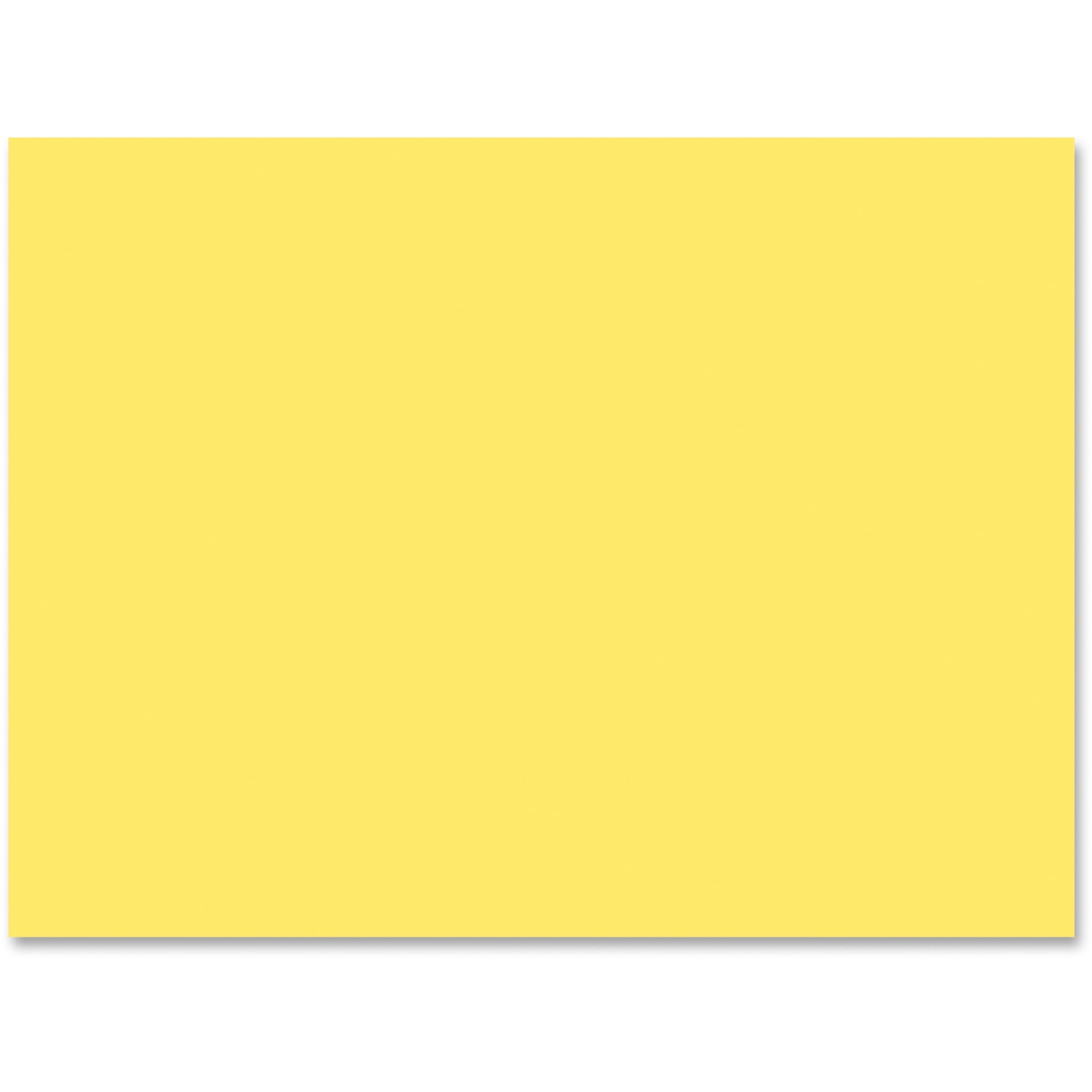 Riverside Construction Paper, Yellow, 1 Pack (Quantity) - Walmart ...