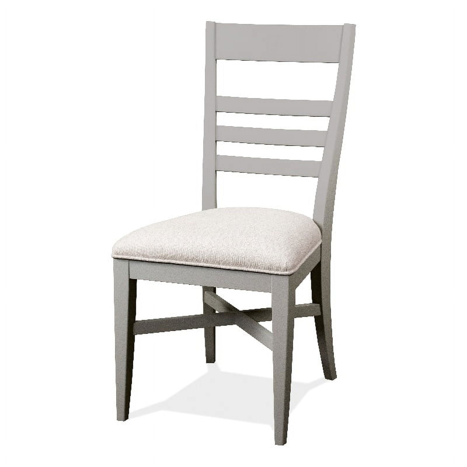Riverside Furniture Osborne Upholstered Wood Ladderback Side Chair in ...