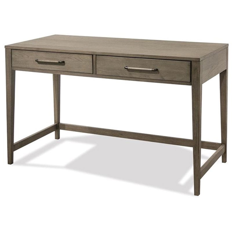 Riverside Furniture Vogue 2 Drawer Writing Desk in Gray Wash - Walmart.com