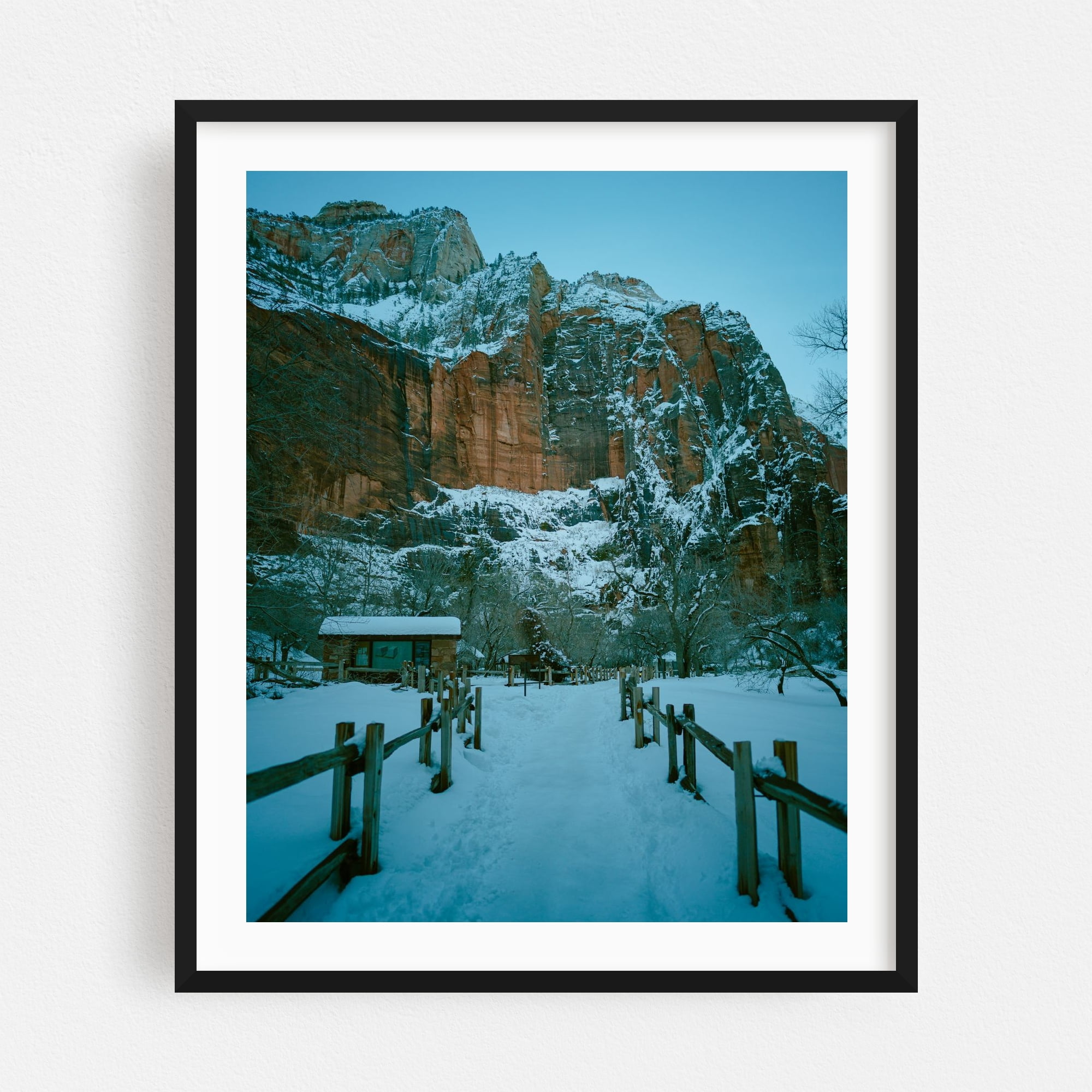 Riverside Walk, Zion National Park 02 - Utah Photography Winter ...