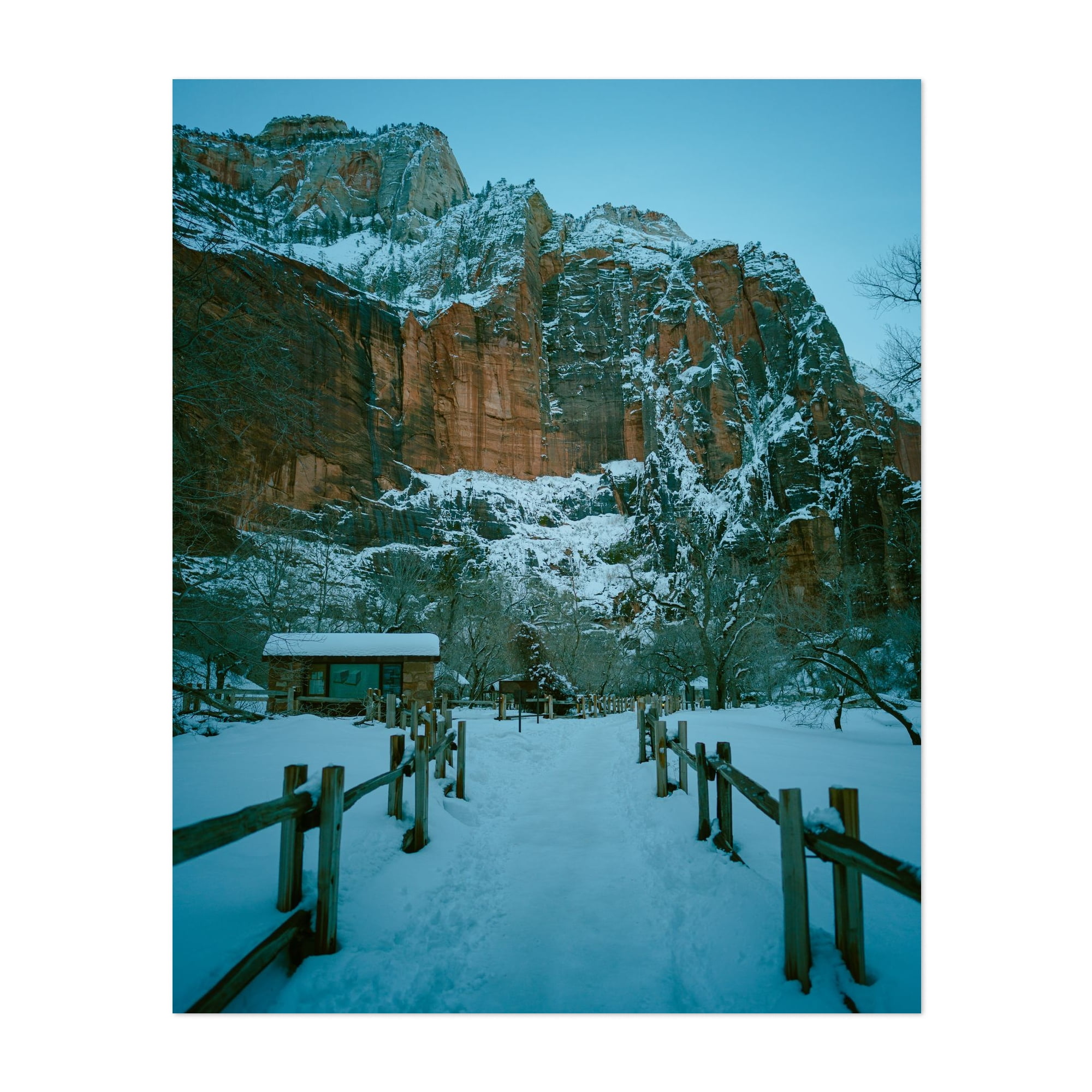 Riverside Walk, Zion National Park 02 - Utah Photography Winter ...