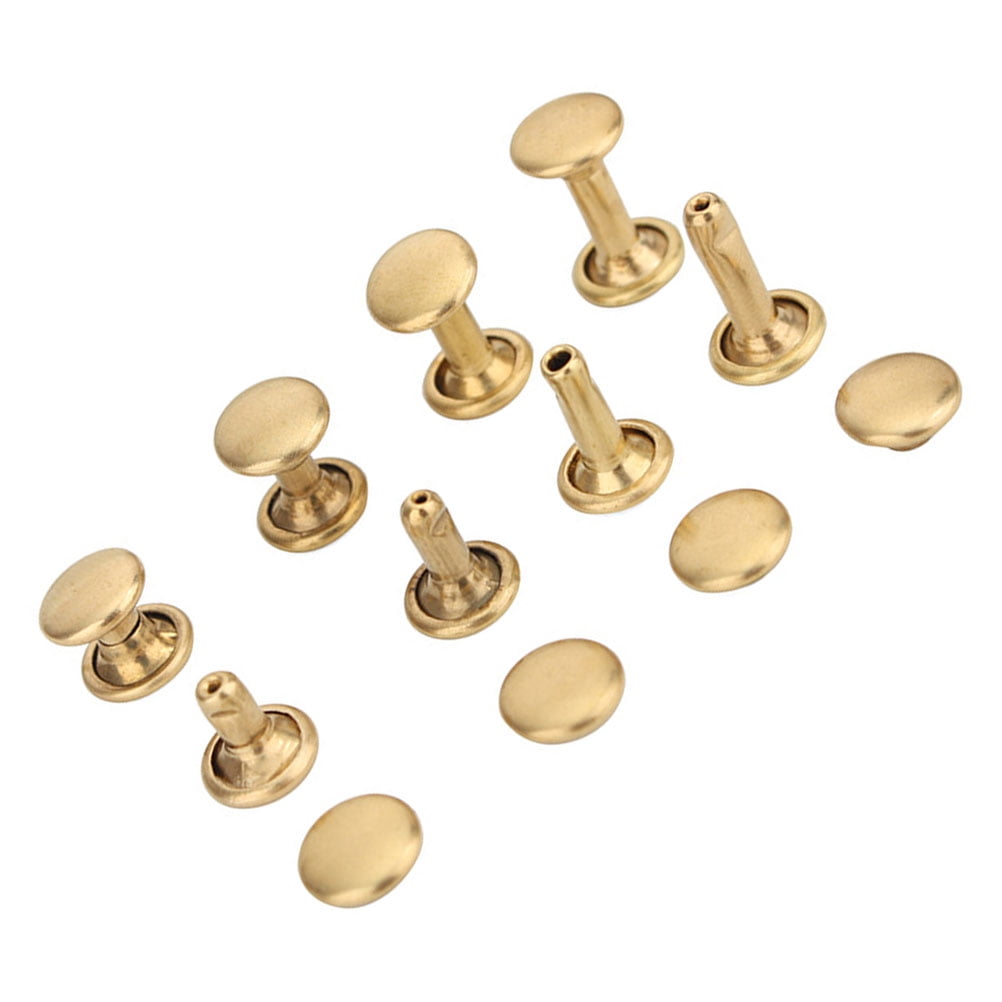 40 Sets Double Sided Rivets for Practical Leather Craft DIY Projects ...