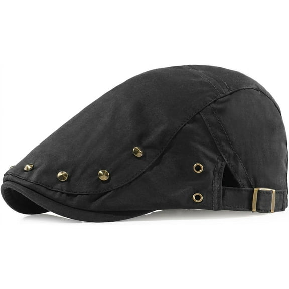 TELOLY Wool Men's Newsboy Caps Flat Irish Cabbie Ivy Gatsby Newsboy ...