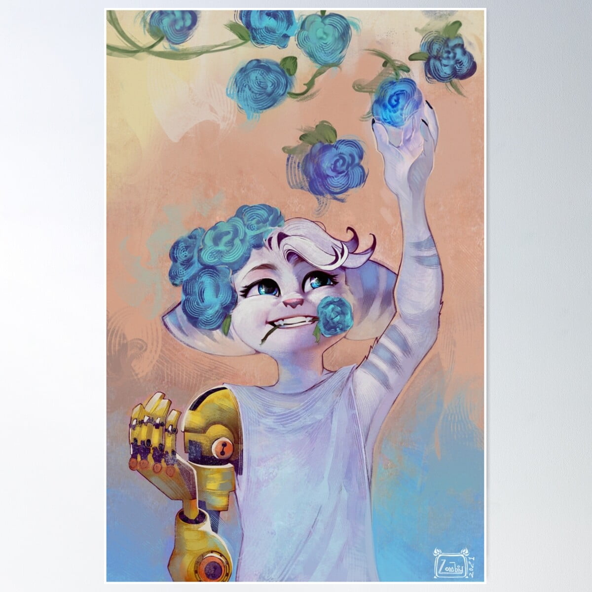 Rivet Poster Wall Art, Modern Wall Decor For Living Room Bedroom, 16x24 ...