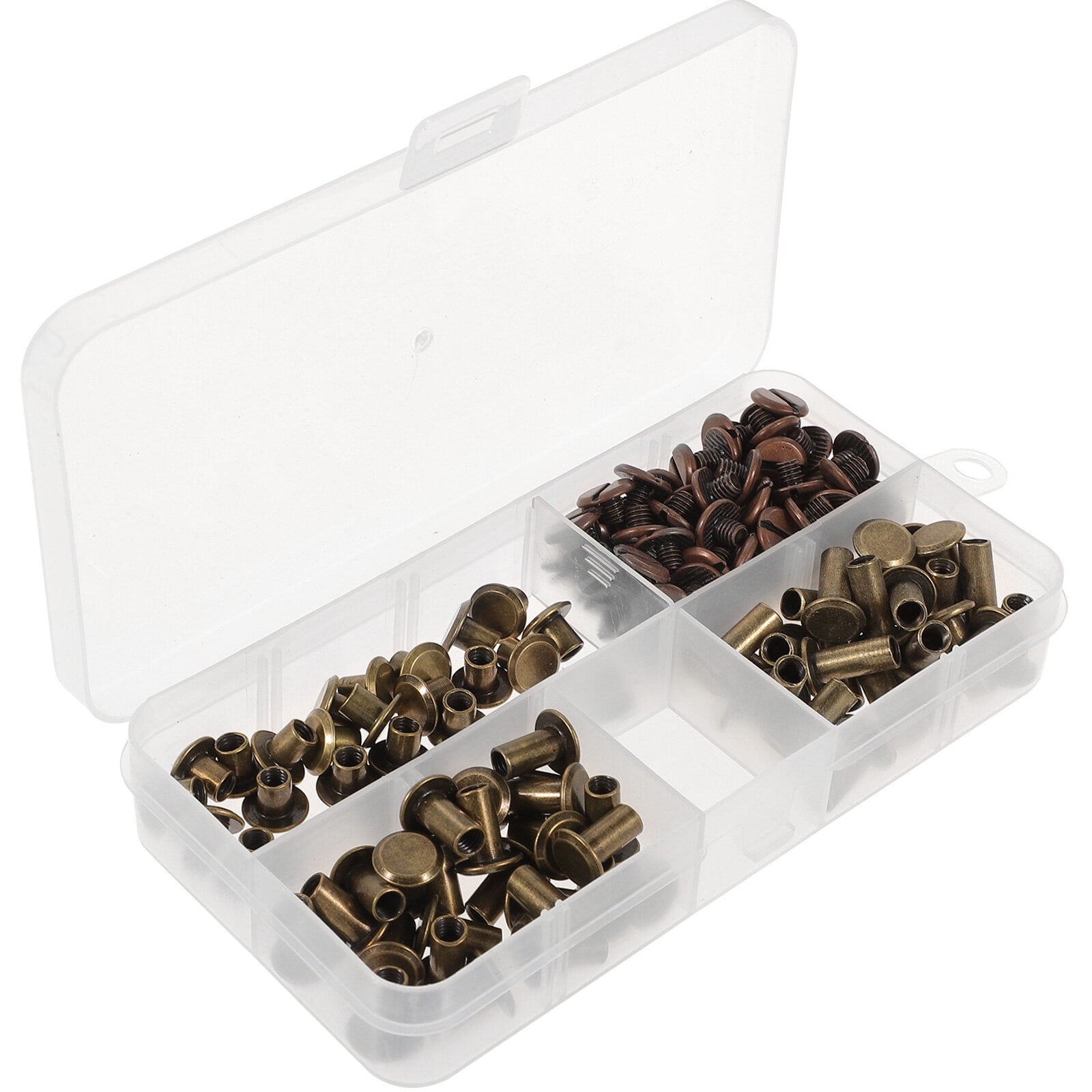 Rivets Double Cap Rivet: Metal Rivet Tubular Studs with Punch Craft ...