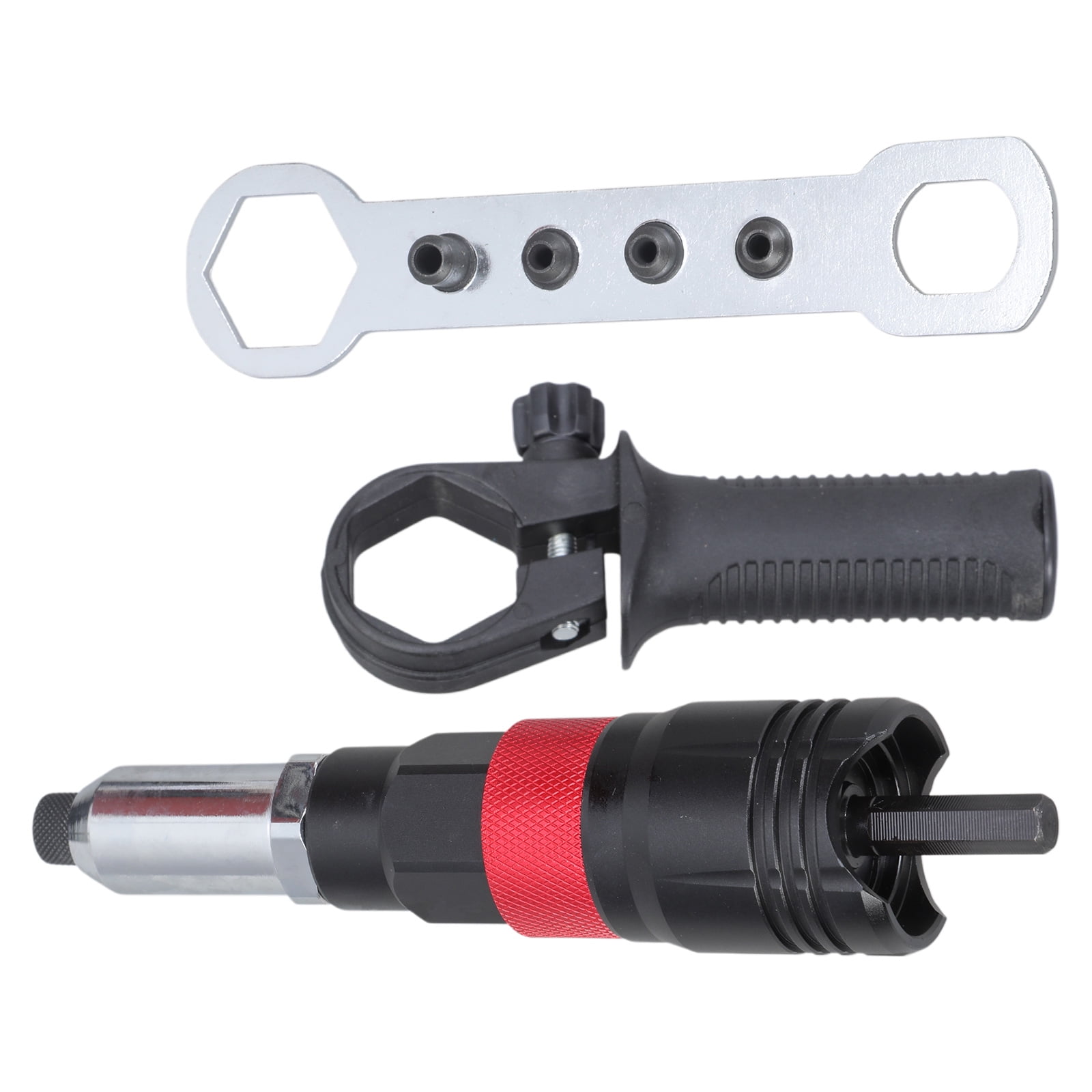 Rivets Tool Adapters Kit Automatic Attachment Steel Tool for Cordless Power Drill for Quick and ...