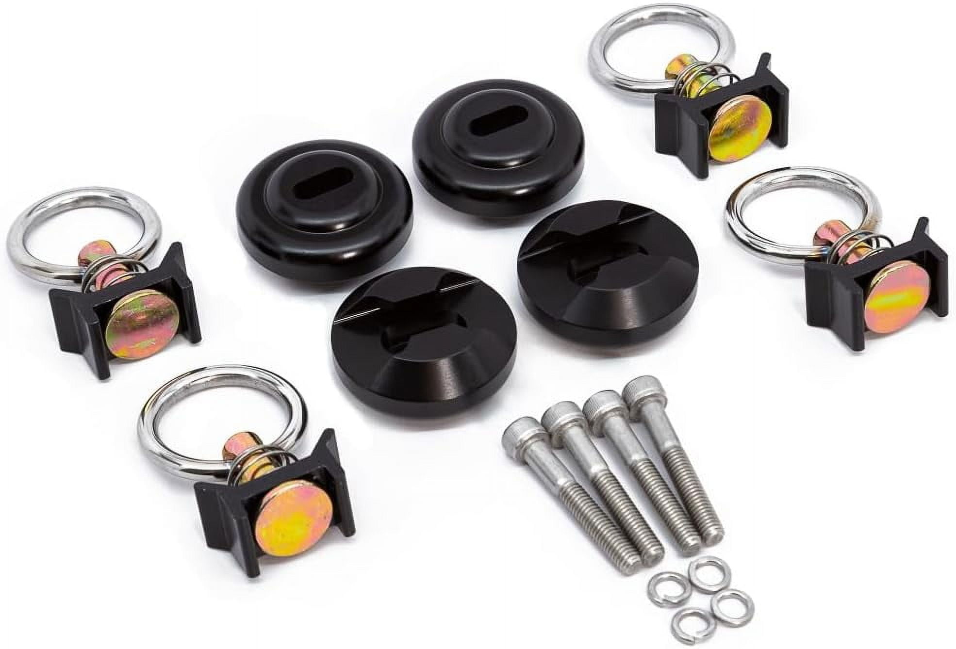 Rivian R1T Truck Bed Cargo Tie Down Ring Hook & L-Track Quick ...