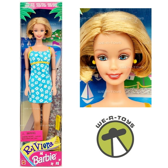 Riviera Barbie Doll Special Edition Multi-Lingual Box 1998 Mattel 22974 ...