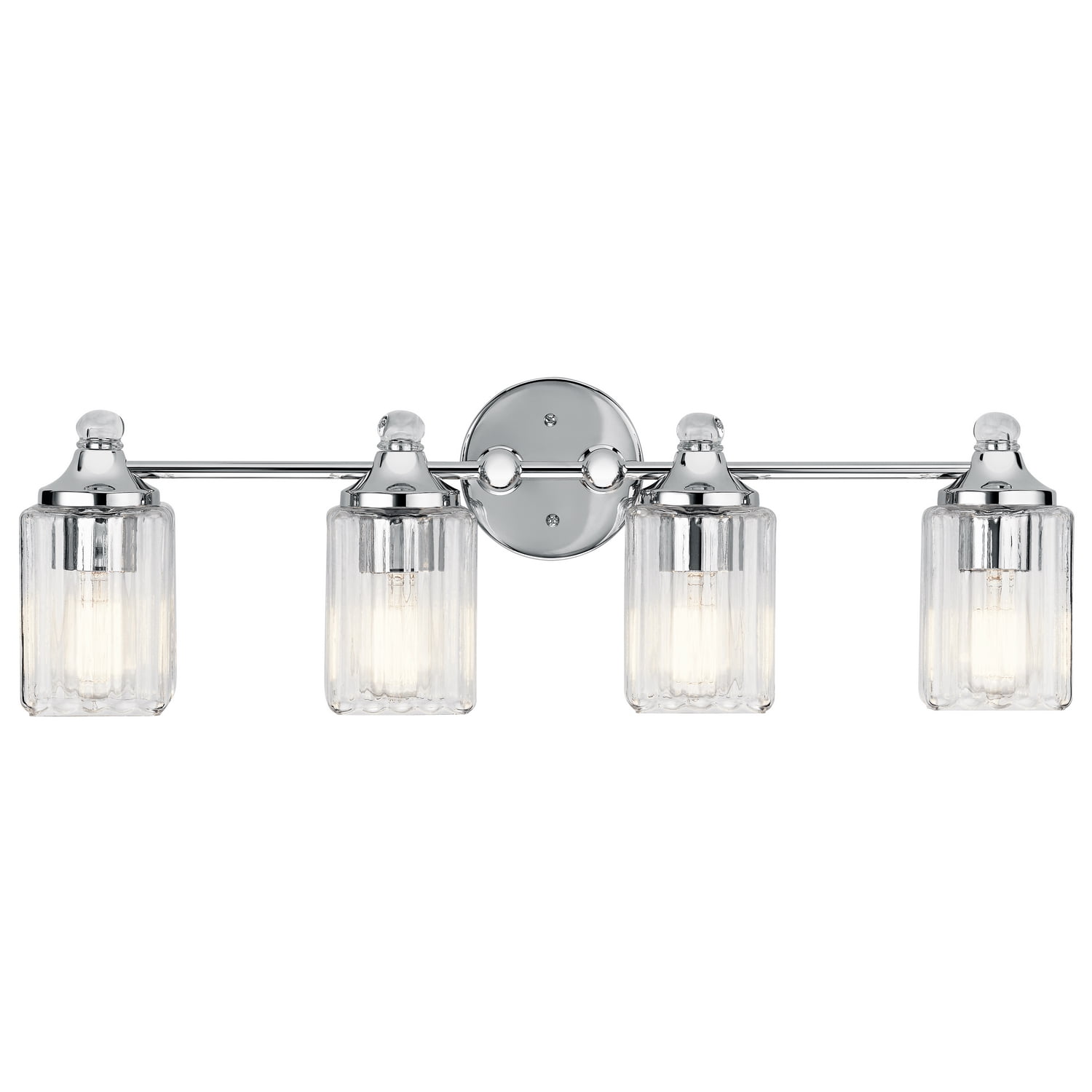 Riviera Bath Sconce 4-Light in Chrome - Walmart.com