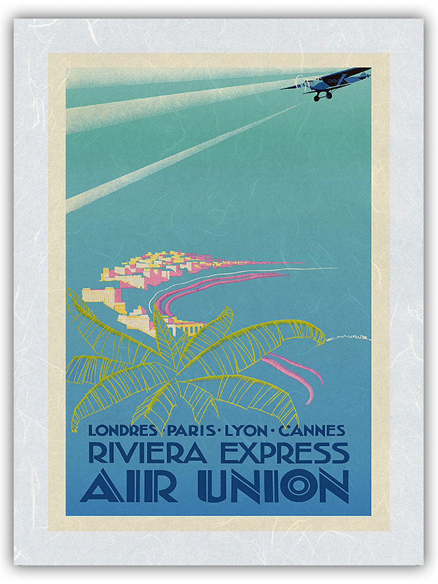 Riviera Express - London Paris Cannes - Air Union Bréguet 280T ...