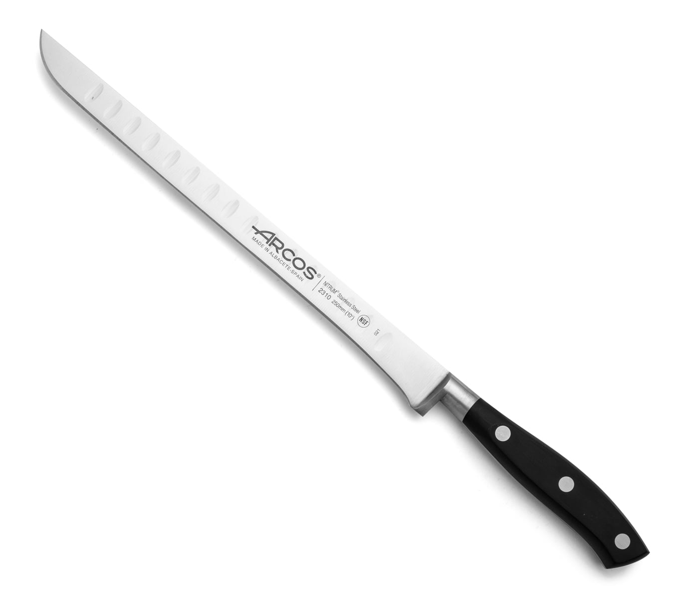 ARCOS Carving Knife 10 Inch Stainless Steel. Ham Slicer Knife for ...