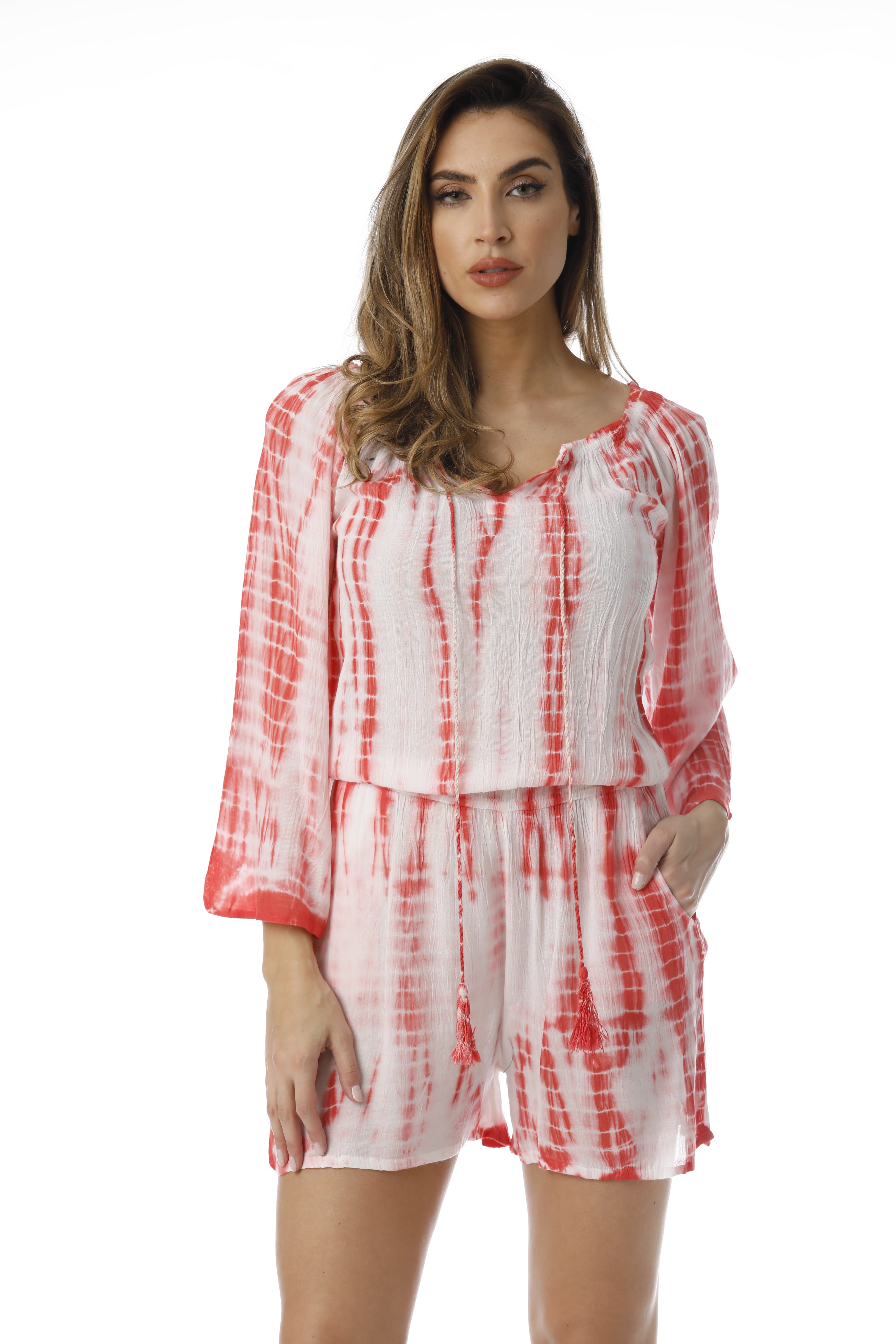 Riviera Sun Rompers for Women (Coral, Medium) - Walmart.com