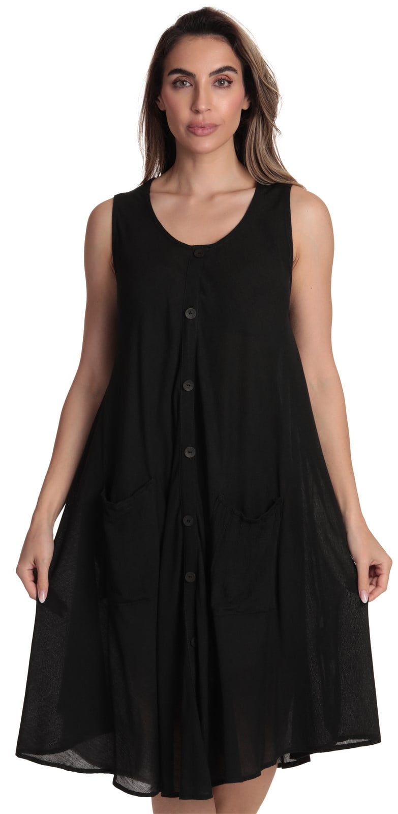 Riviera Sun Women's Sleeveless Umbrella Dresses - Stylish and Breezy ...