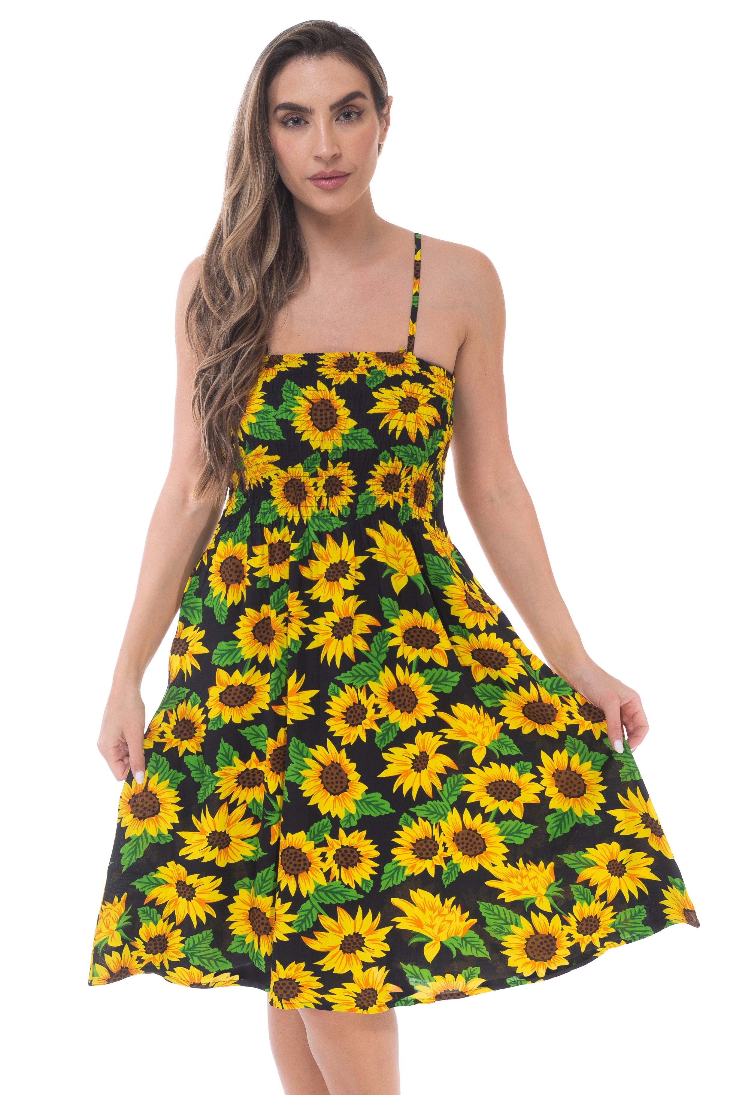 Riviera Sun Women's Strapless Tube Short Summer Dress - Casual and ...