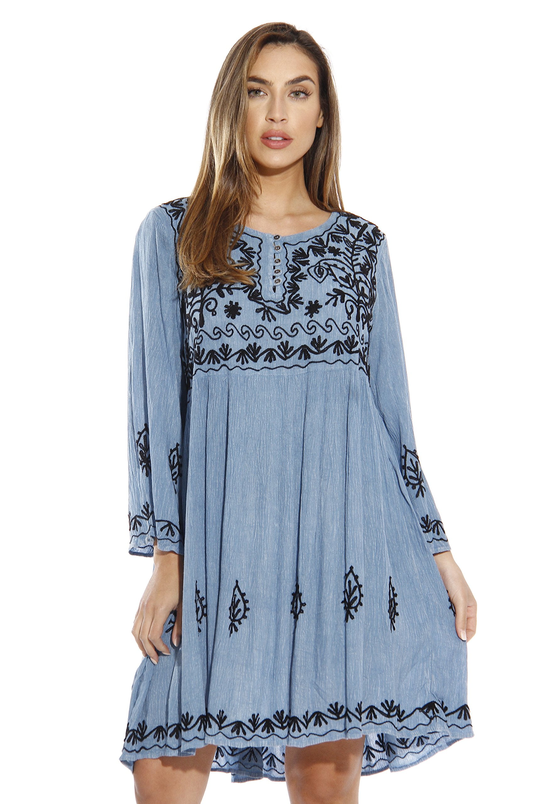 Riviera Sun Women's Tunic Dress - Bohemian Style Beachwear for ...