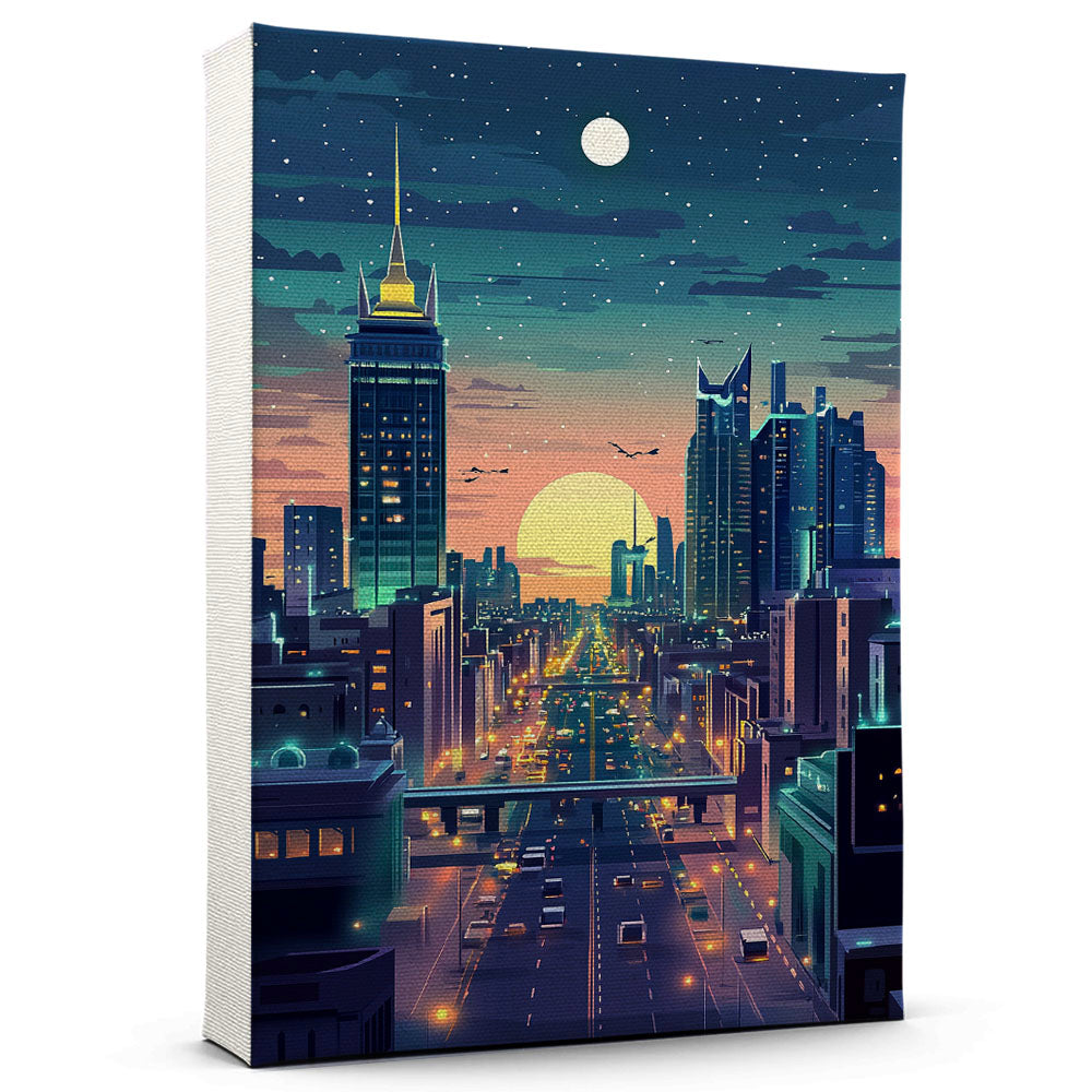 Riyadh Saudi Travel Canvas, Arabia Canvas Print,Riyadh Saudi Canvas ...