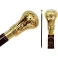 Riyex Canes Replica of Bat Masterson Brass Knob Handle Walking Cane ...