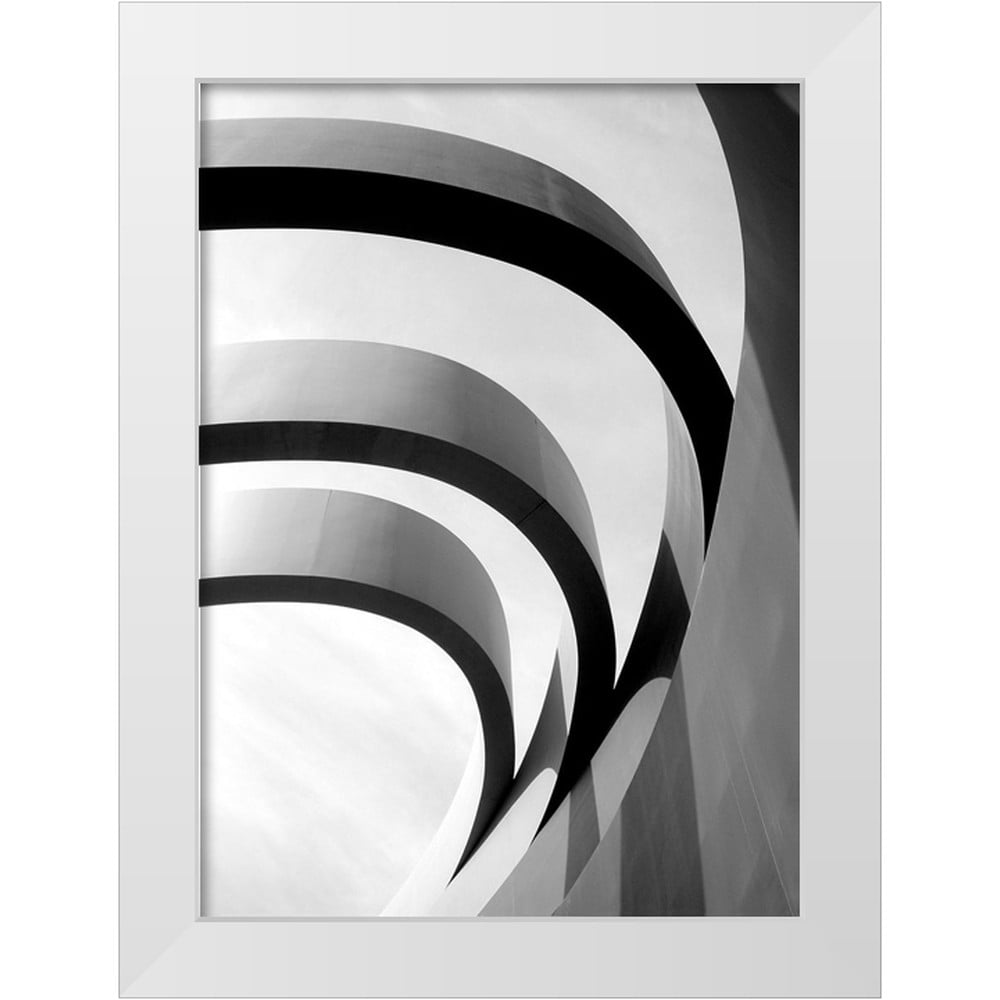 Riza, Aliza 24x32 White Modern Wood Framed Museum Art Print Titled ...