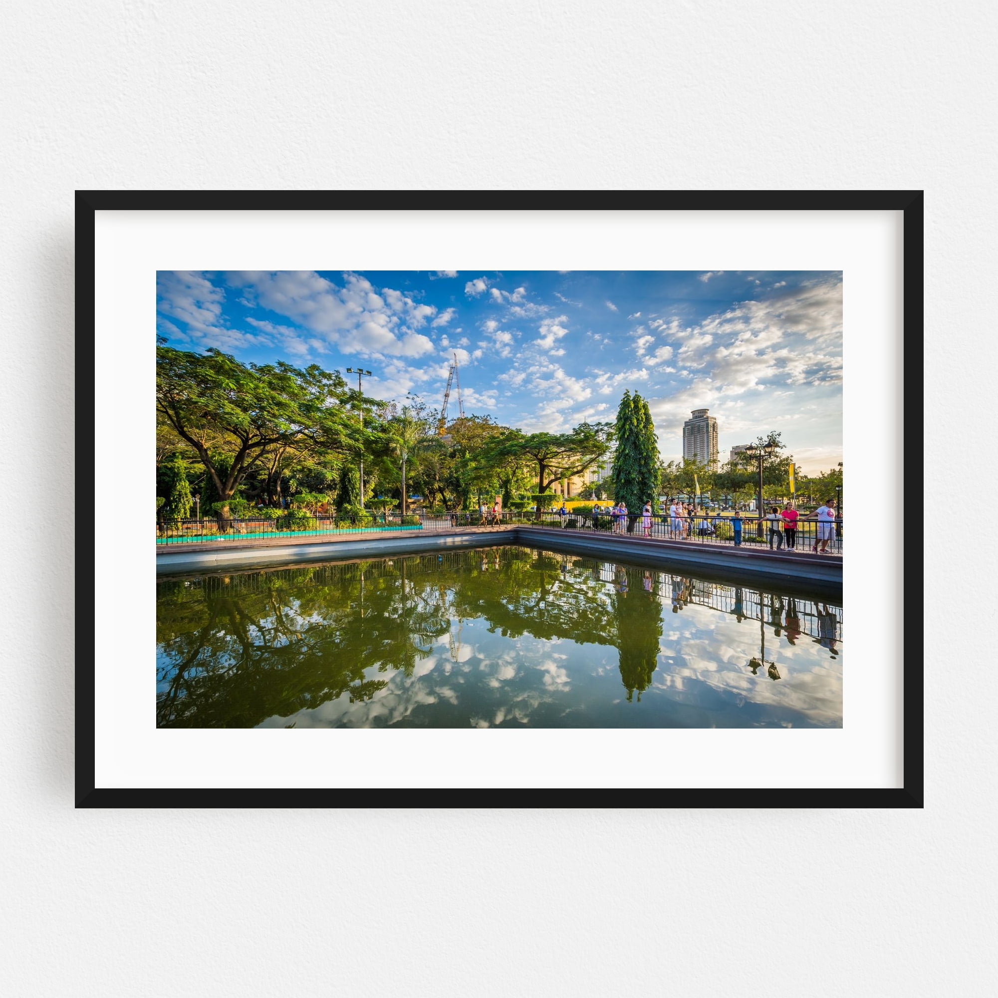 Rizal Park Pond - Manila Philippines Photography City Skyline Scenic ...