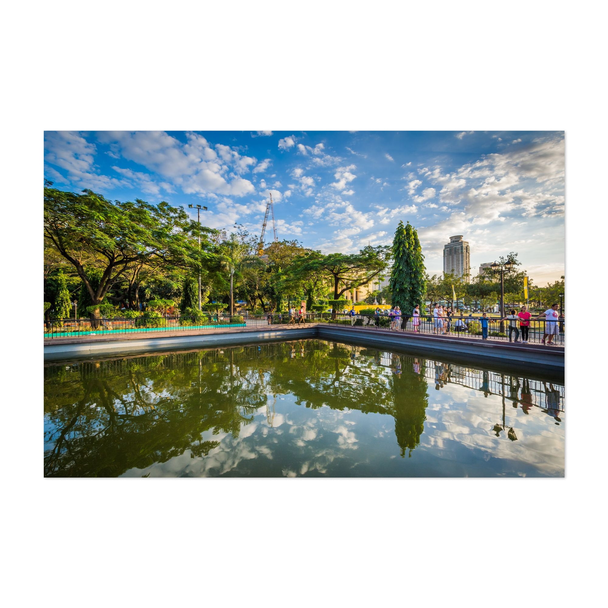 Rizal Park Pond - Manila Philippines Photography City Skyline Scenic ...