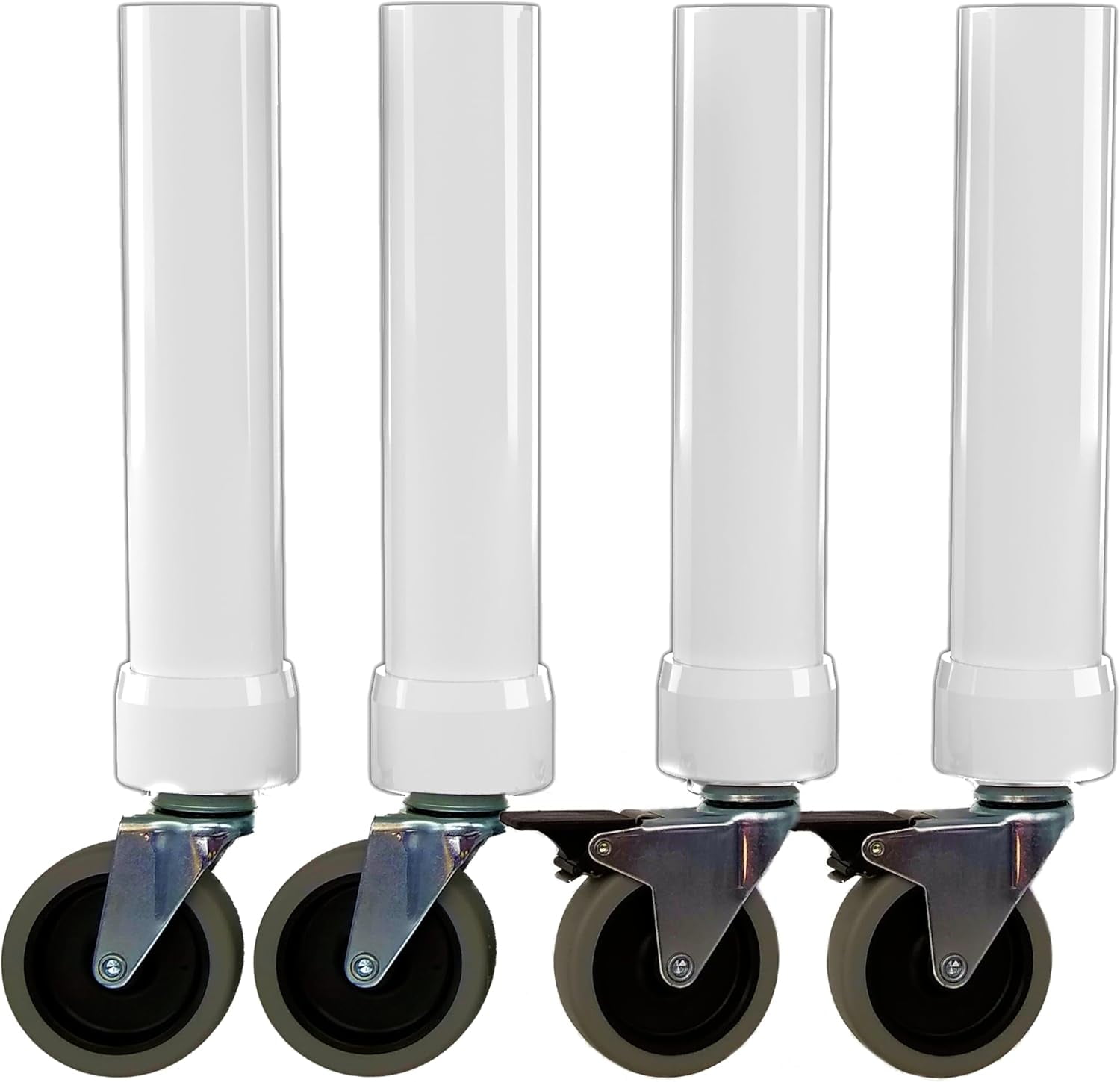 RizeUp GO - Mobile Table Risers for Bent-Leg Folding Tables, Set of 4 ...