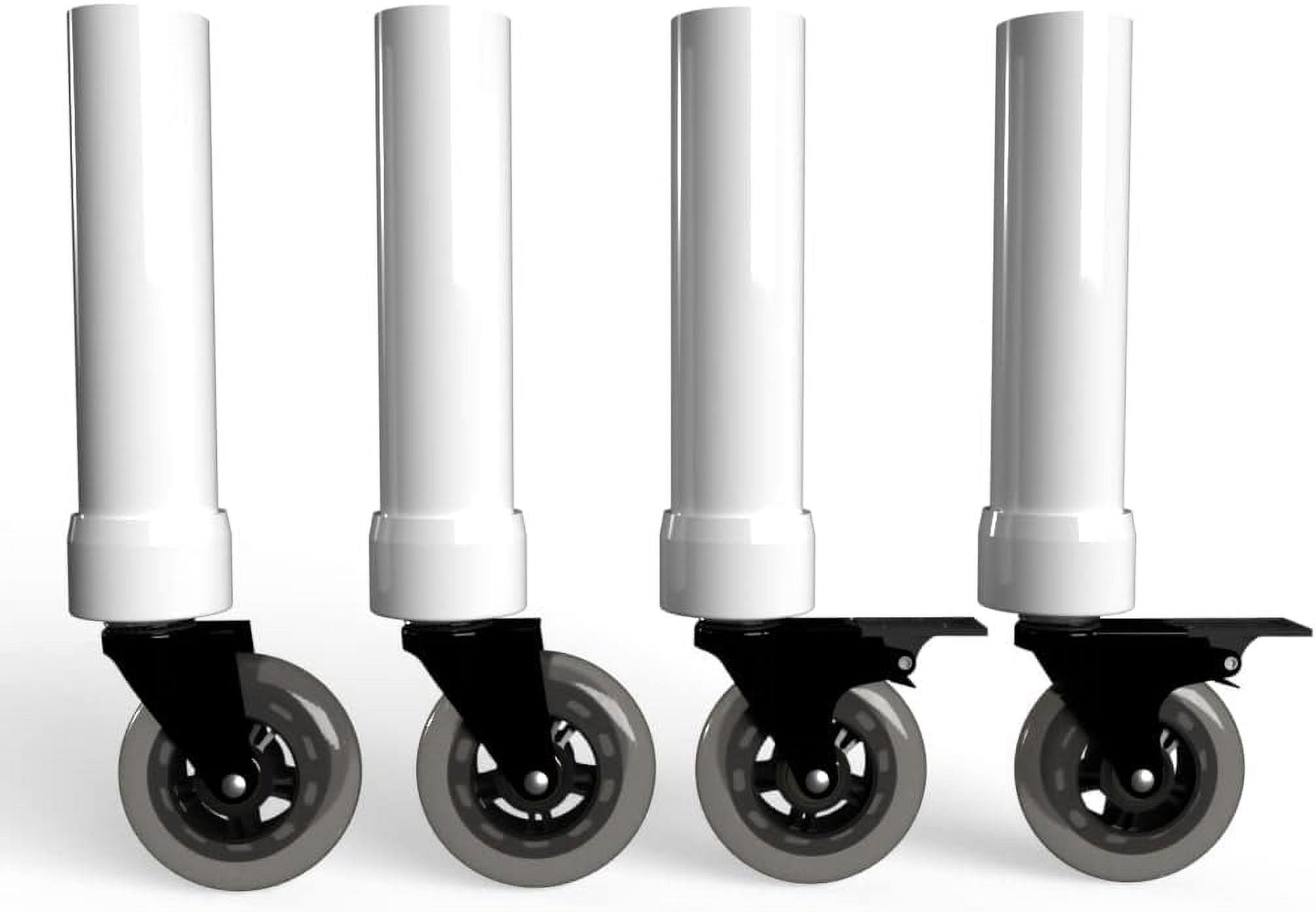 RizeUp GO - Mobile Table Risers for Bent-Leg Folding Tables, Set of 4 ...