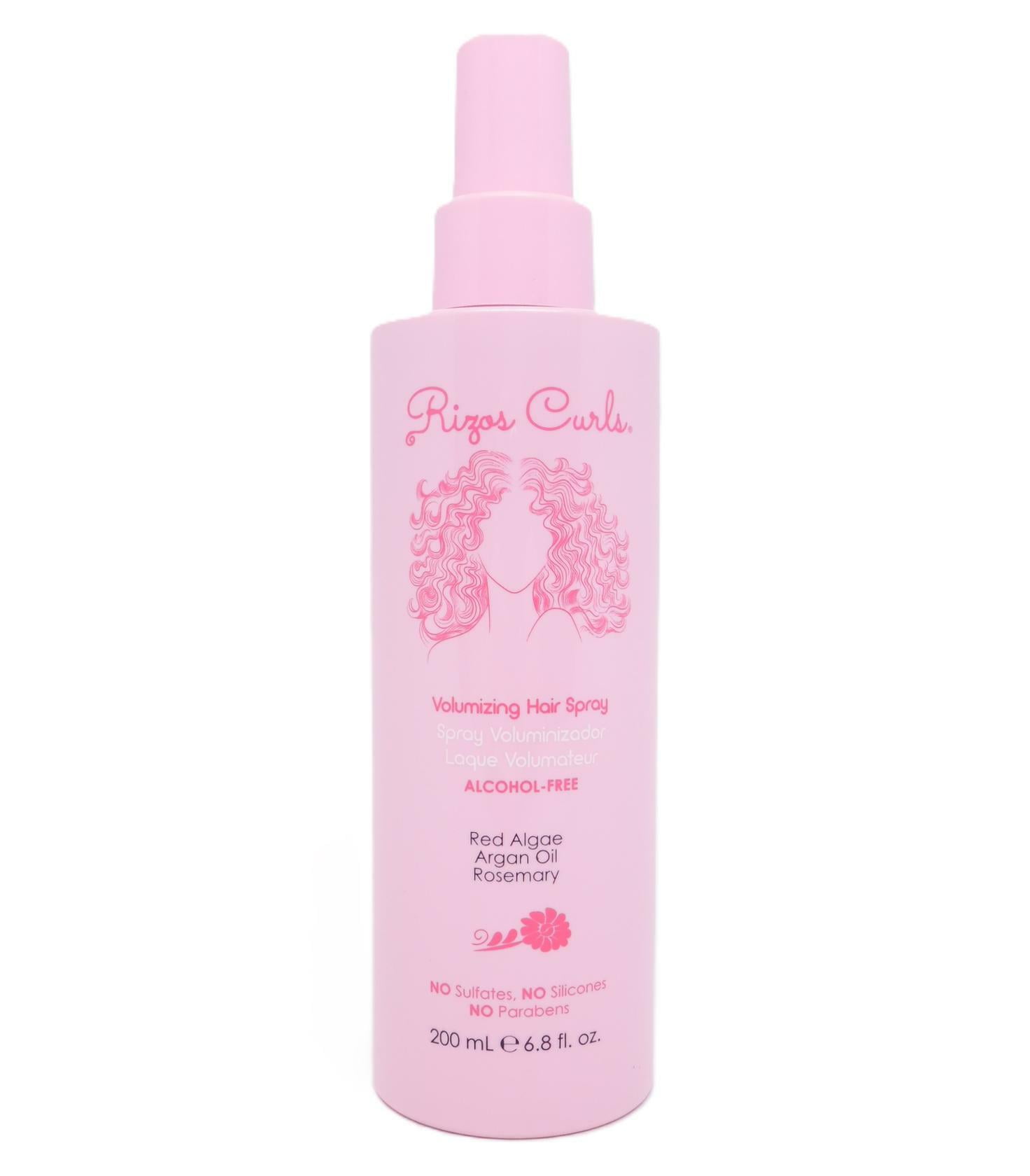 Rizos Curls Alcohol-Free Volumizing Hair Spray, Locks Hold Style ...