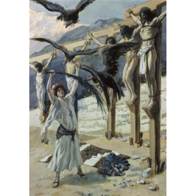 Rizpahs Kindness Toward the Dead James J. Tissot 1836-1902 French Jewish Museum New York Poster ...