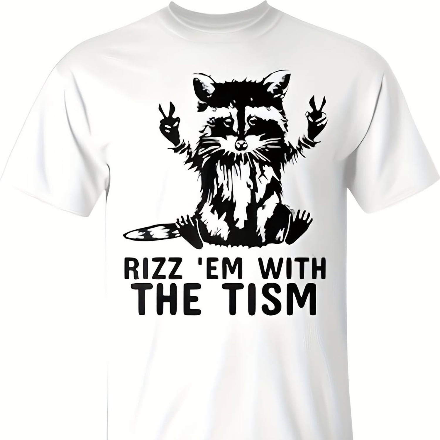 Rizz Em With The Ti Rizzler Joke Meme Rizzling Rac Pun T-Shirt Retro ...