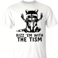 Rizz Em With The Ti Rizzler Joke Meme Rizzling Rac Pun T-Shirt Retro ...