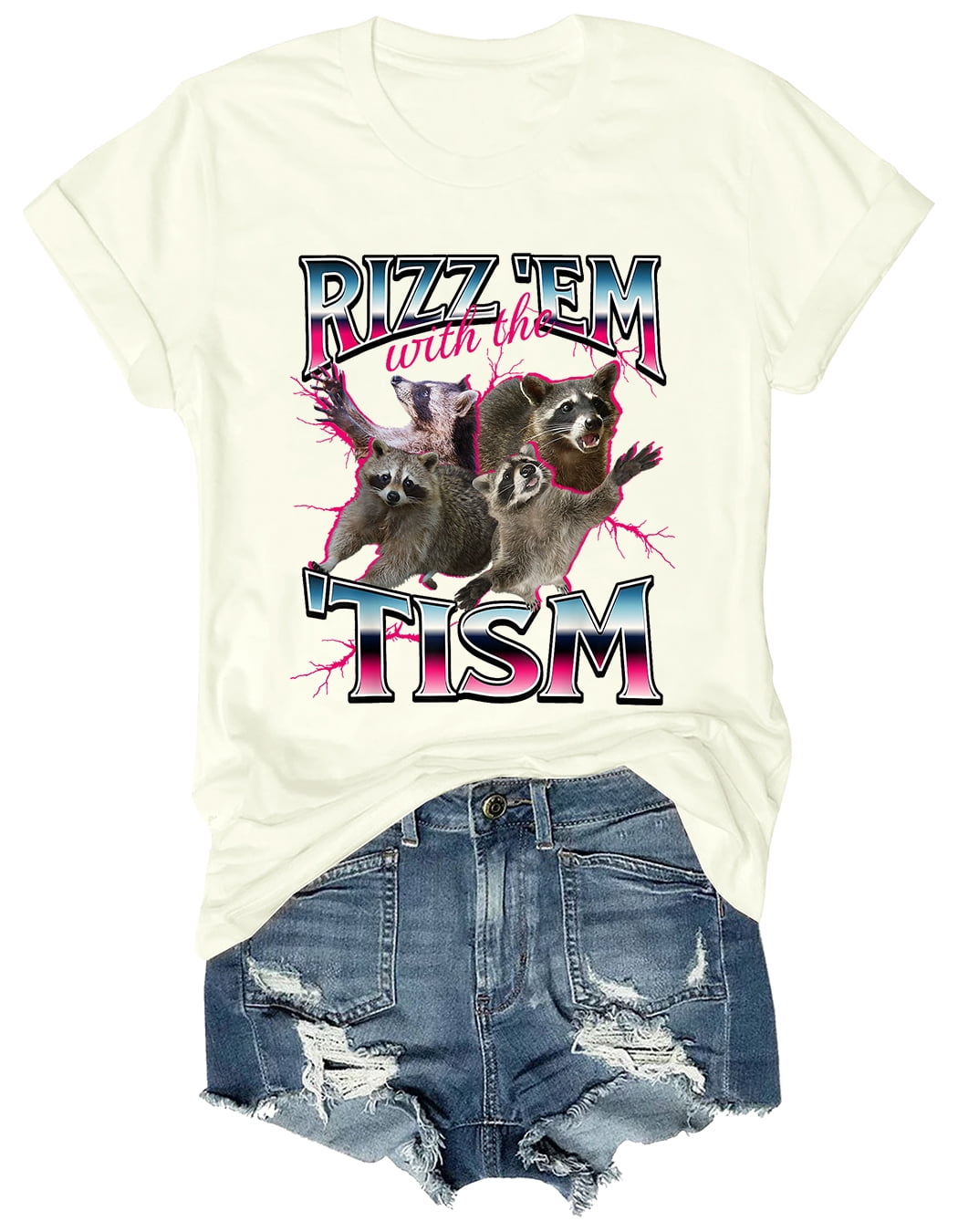 Rizz Em With The Tism Shirt, Rizz Em With The Tism TShirt, Rizz Em With ...