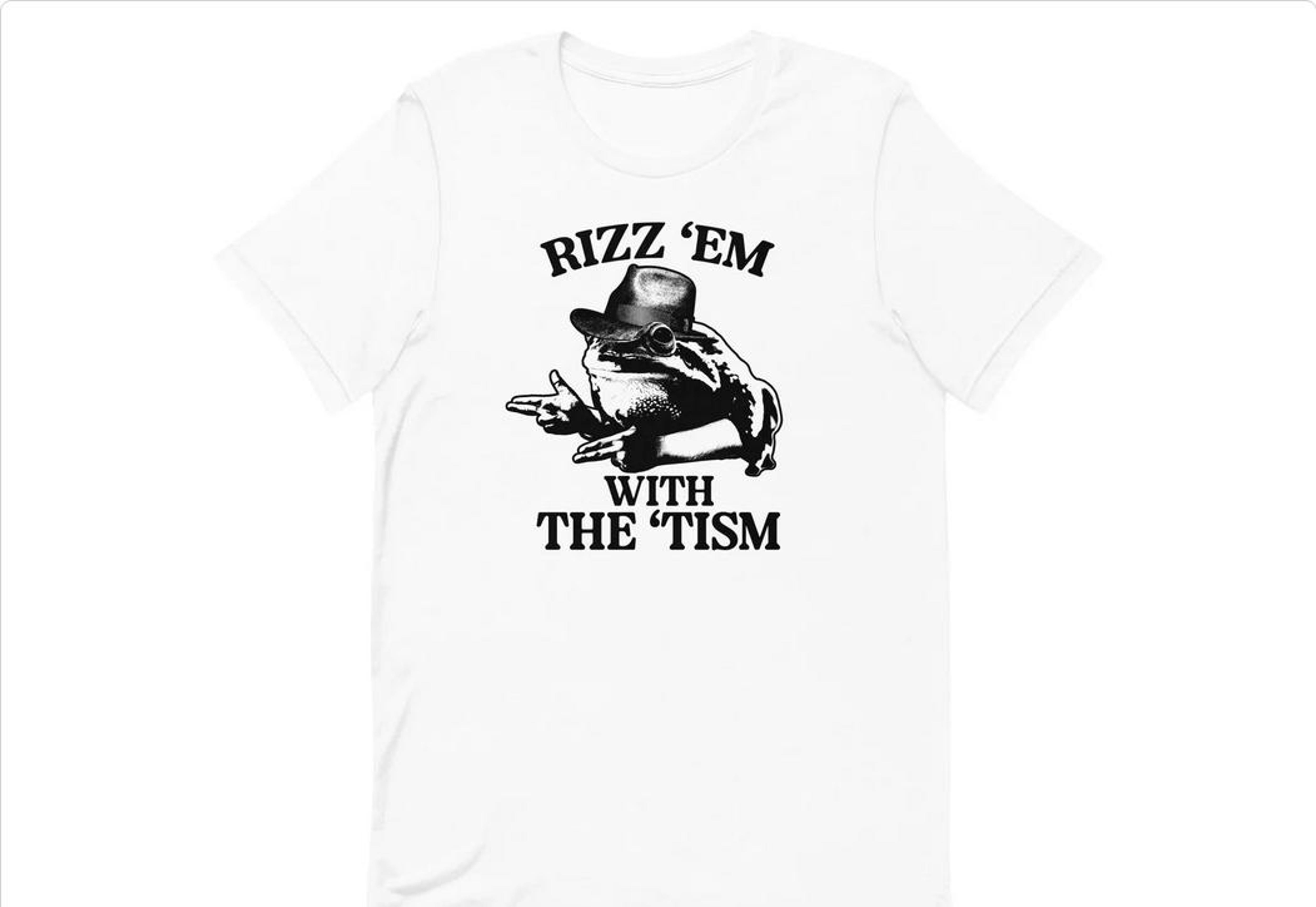 Rizz 'Em With the 'Tism (Frog) shirt - Walmart.com