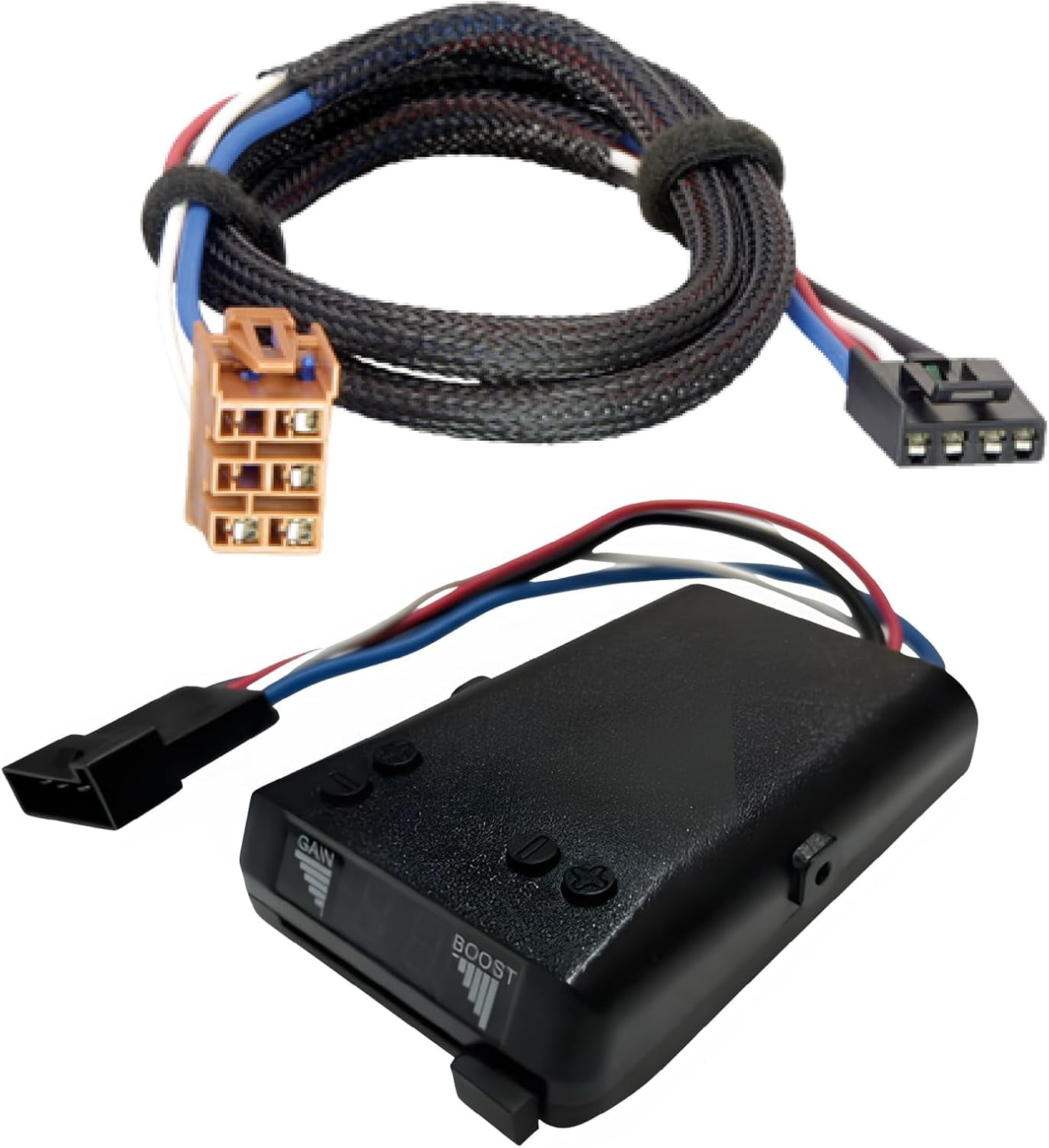 Motor God 8508211 Brake Controller with Wiring Harness, Compatible with ...