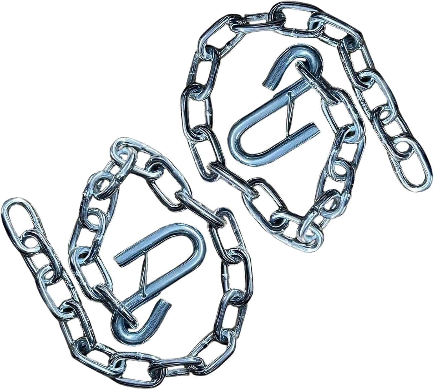 Rizz-Man Manufacturing Trailer Hitch Safety Chain with S-Hook and Latch ...