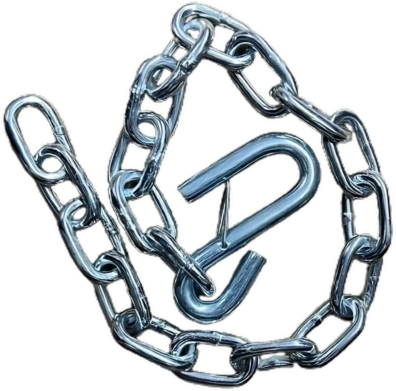 Rizz-Man Manufacturing Trailer Hitch Safety Chain with S-Hook and Latch ...