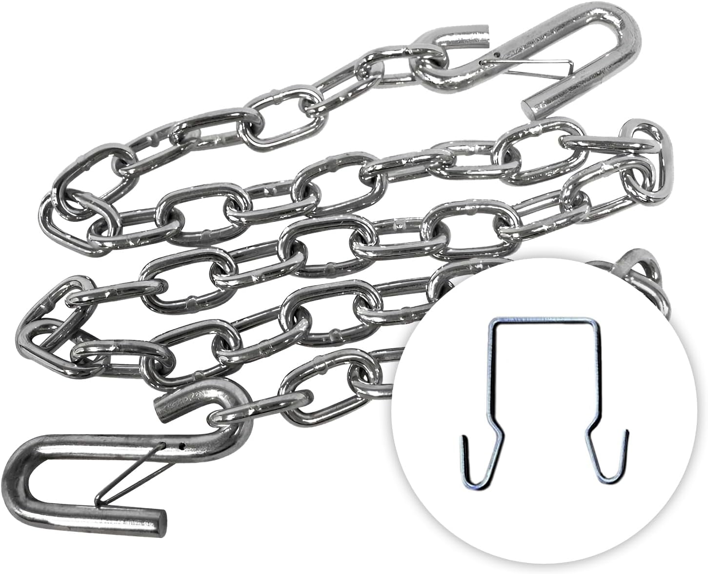 Rizz-Man Manufacturing Trailer Safety Chain with S Hooks on Both Ends ...