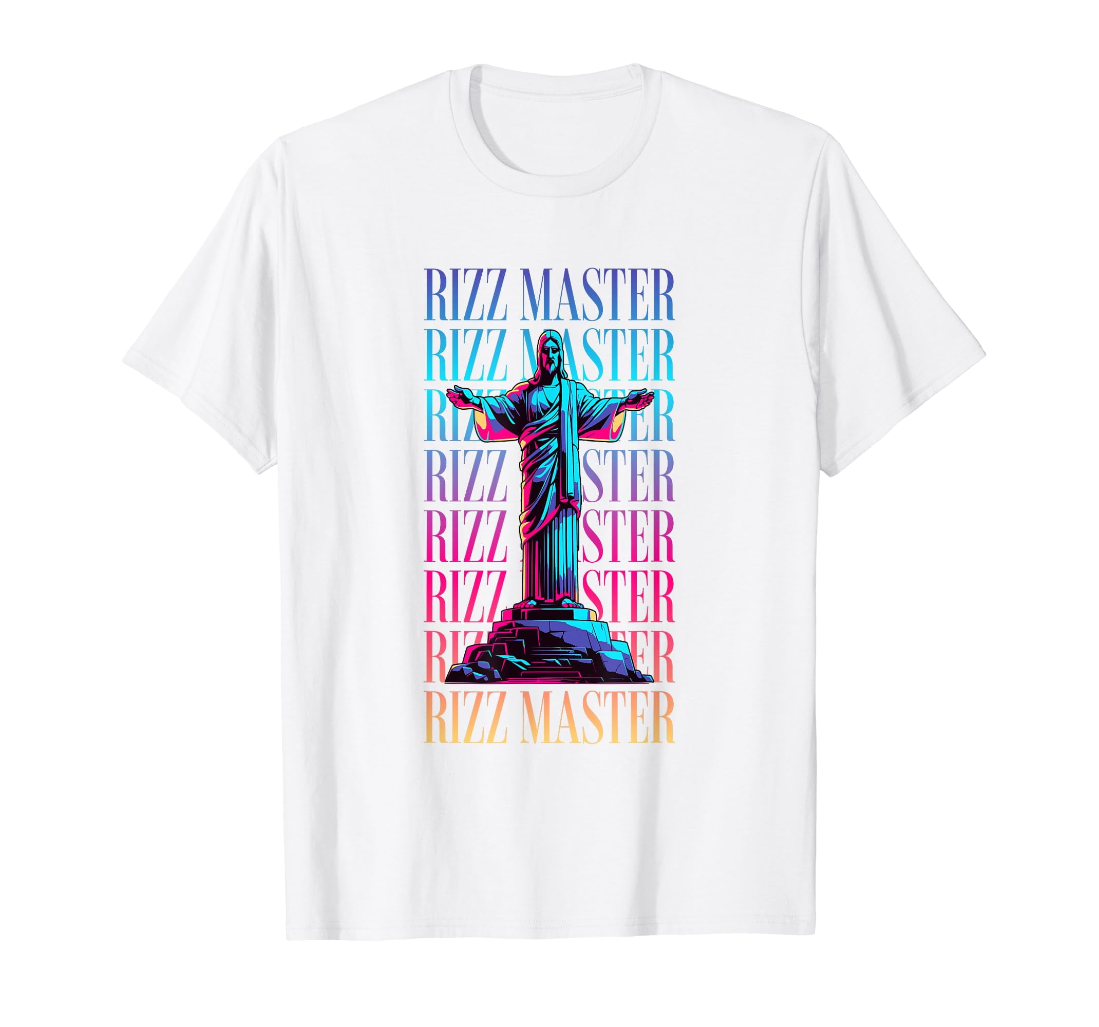 Rizz Master Jesus Christ is Rizzin' Funny Easter 2024 Tee T-Shirt ...