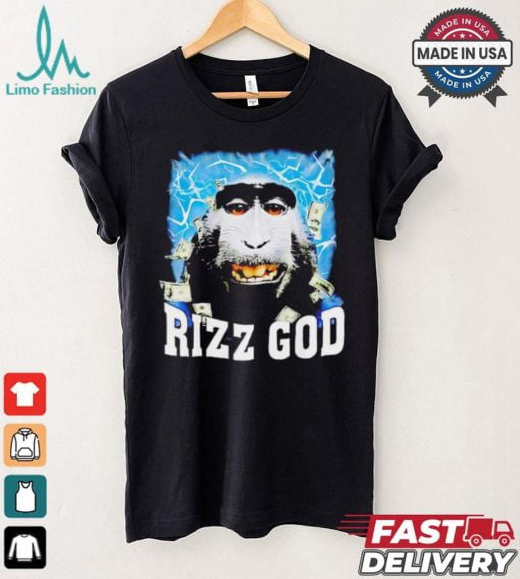 Rizz Rizzler Rizz God meme shirt - Walmart.com