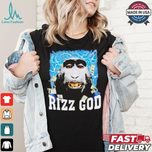 Rizz Rizzler Rizz God meme shirt - Walmart.com
