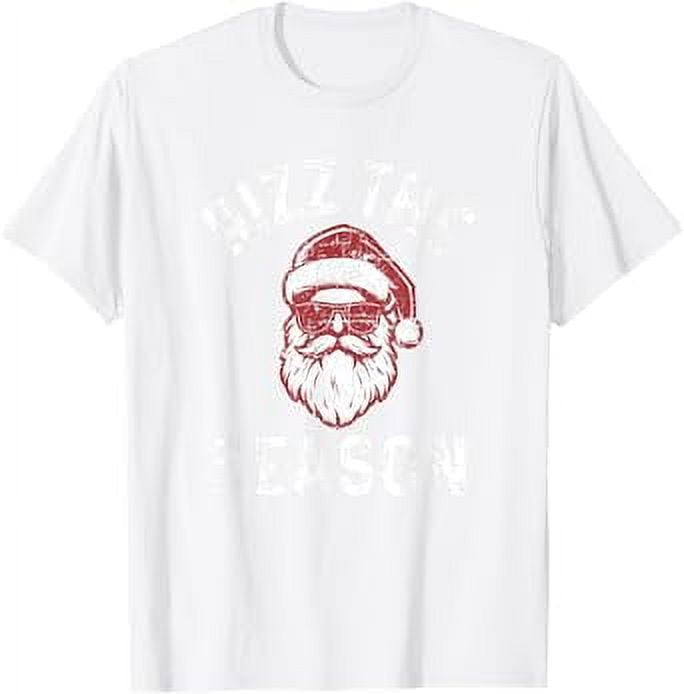 Rizz The Season Funny Christmas Rizzmas Santa Claus Rizzler T-Shirt ...