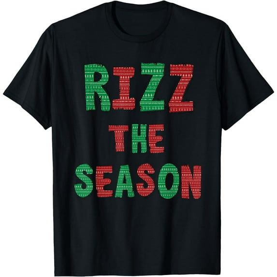 Rizz The Season - Gen Alpha Slang Krismast Teacher T-Shirt - Walmart.com