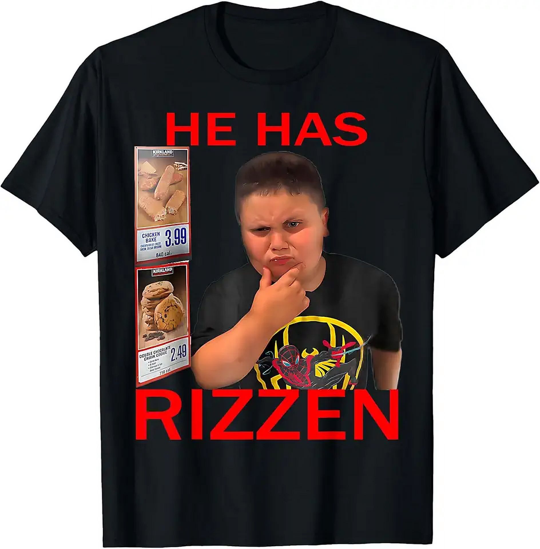 Rizzler Costcos Guys He Has Rizzen Bring The Boom Meme T-Shirt ...