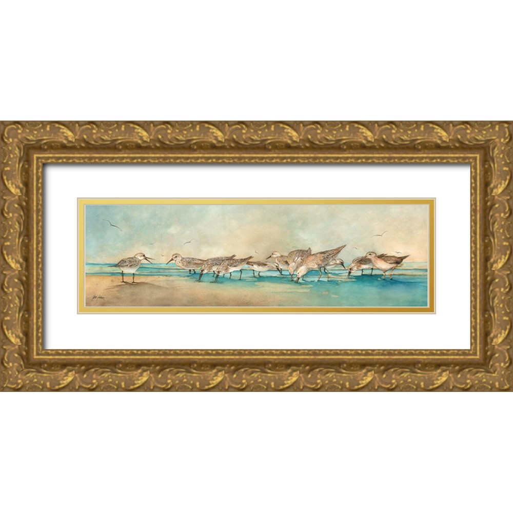 Rizzo, Gene 32x12 Gold Ornate Wood Framed with Double Matting Museum ...