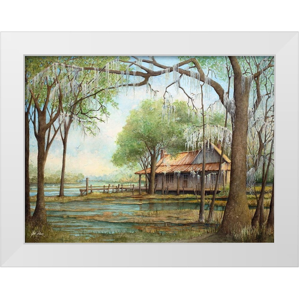 Rizzo, Gene 32x25 White Modern Wood Framed Museum Art Print Titled ...