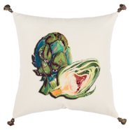Rizzy Home Medallion 20" x 20" Cotton Pillow Cover in Natural - Walmart.com
