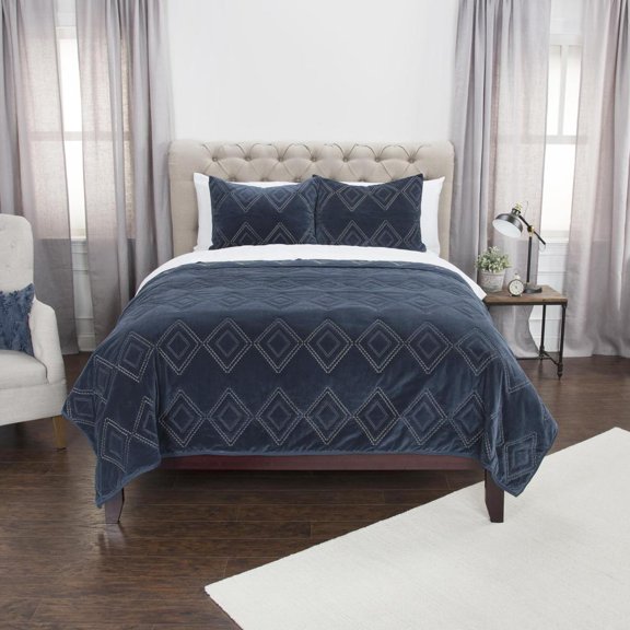 Rizzy Home 20" x 26" Standard Sham - Walmart.com