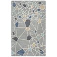 Rizzy Home MF9502 multi 8' Round Hand-Tufted Area Rug - Walmart.com